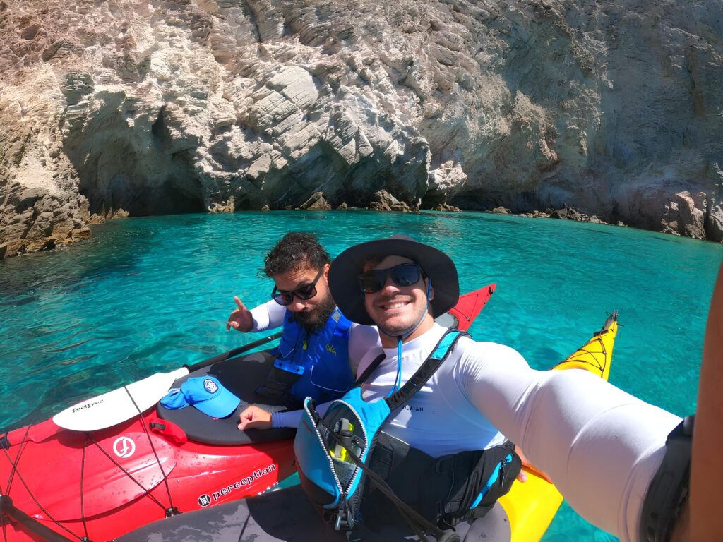 Riptide Milos Kayak - The Best Way To Explore Milos